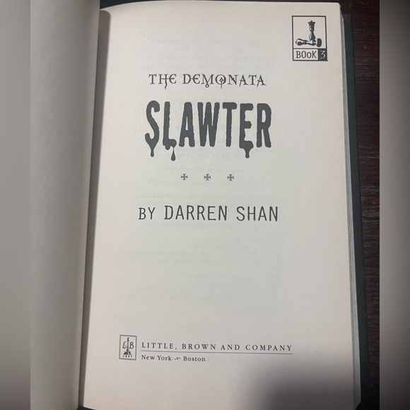 Other | The Demonata Slawter By Darren Shan Book | Poshmark